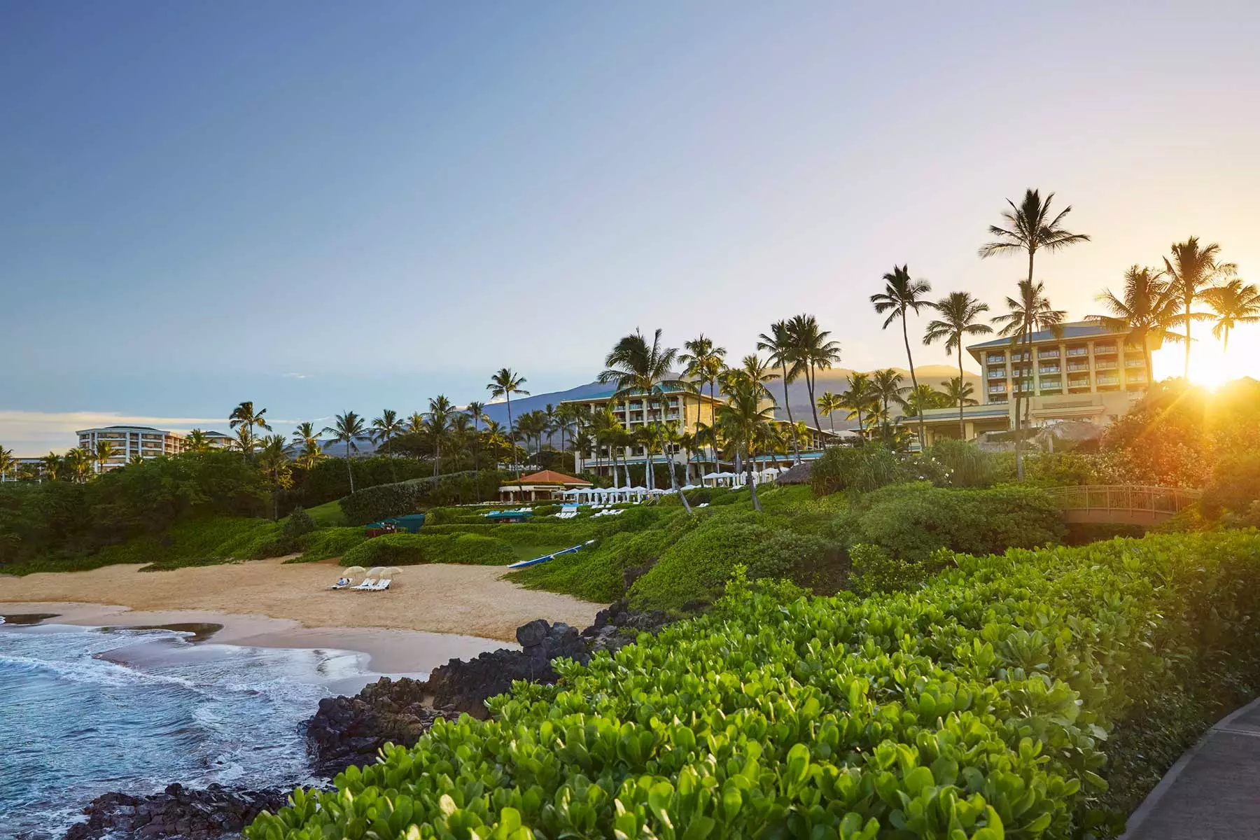 Vue extérieure du Four Seasons Maui