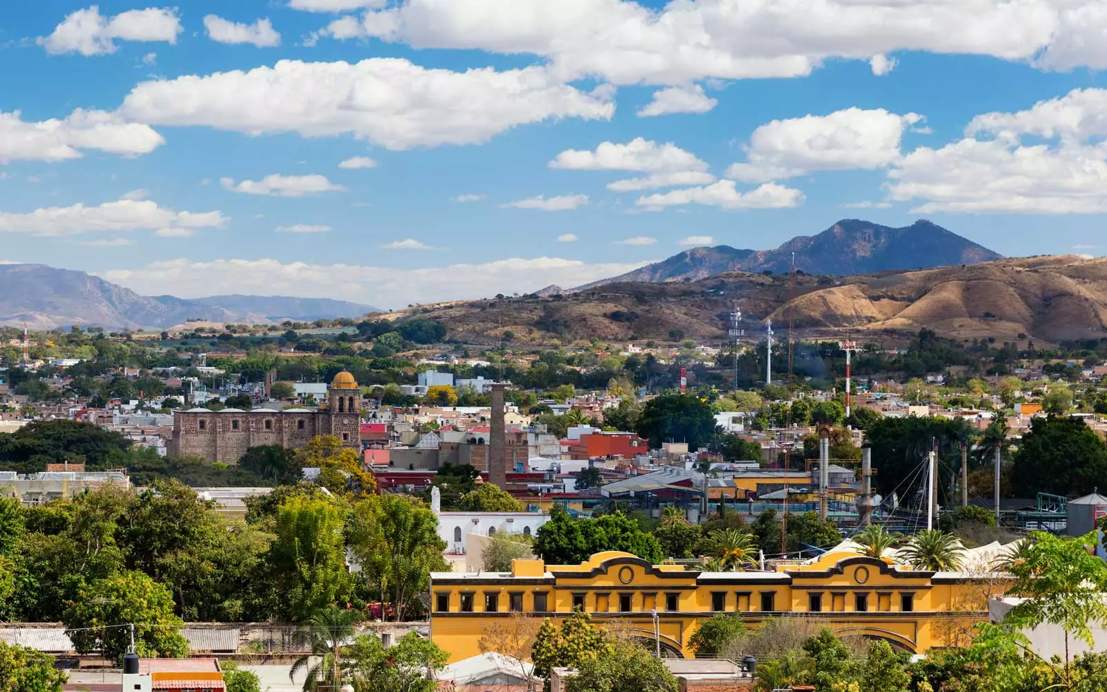 A cidade histórica de Tequila, Jalisco