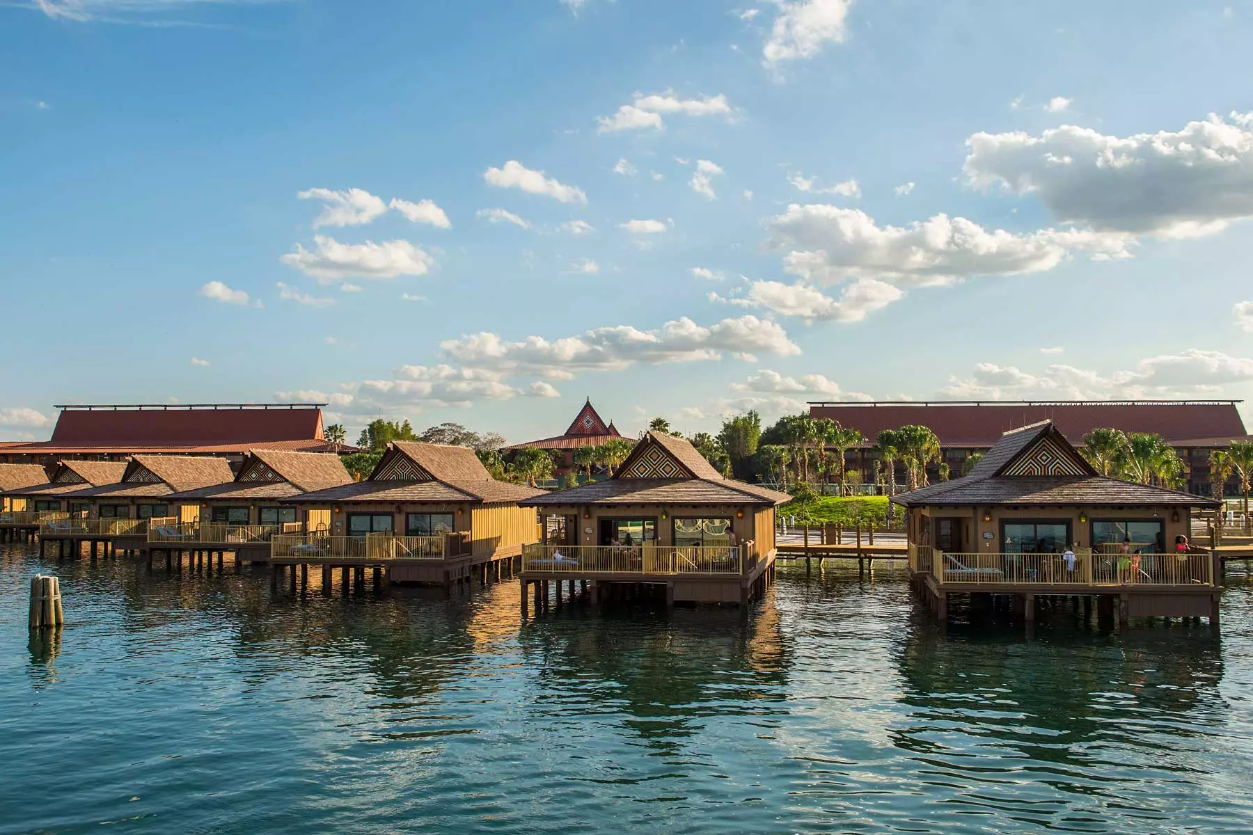 De Bora Bora Bungalows bij Disney's Polynesian Villas & Bungalows