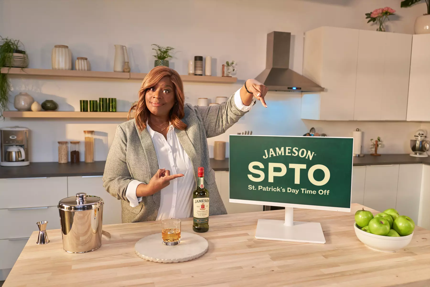 Retta voor Jameson St. Patrick's Day Vrije tijd