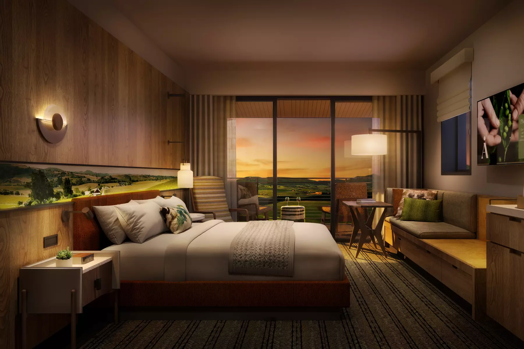 Appellation Hotel rendering kamar tamu