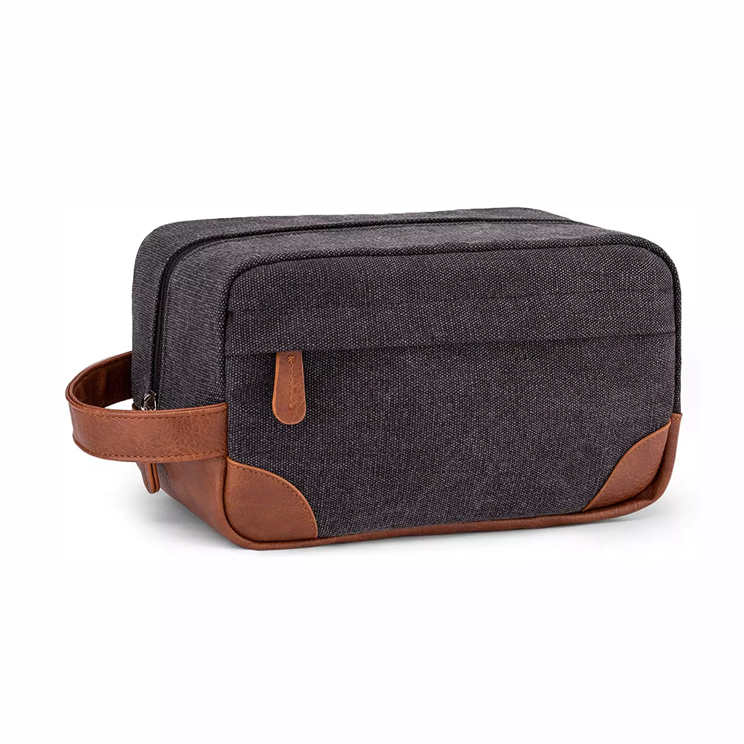 Vorspack Toiletry Bag Hanging Dopp Kit fil-griż skur