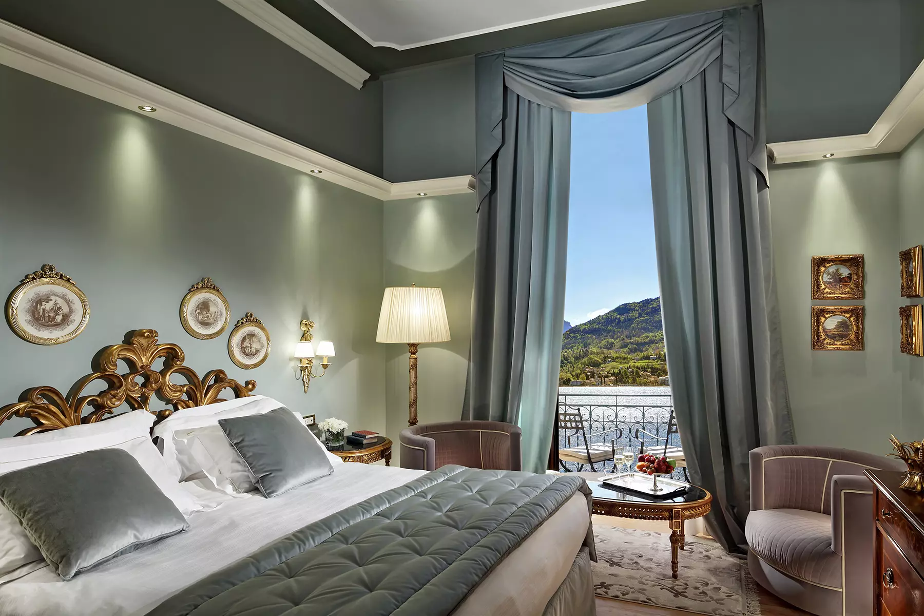 گرانڊ هوٽل Tremezzo ۾ Lake View Prestige Room