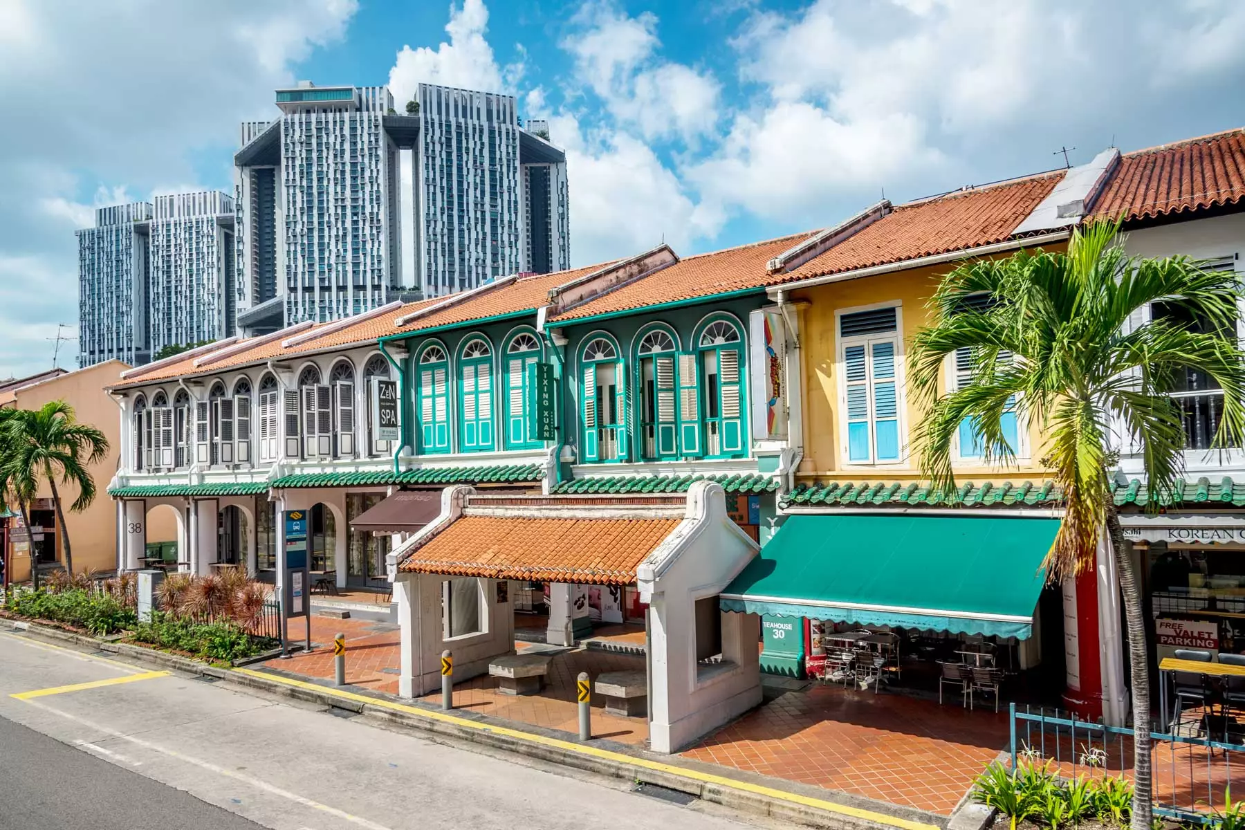 Moderni ir tradicinė architektūra Singapūre