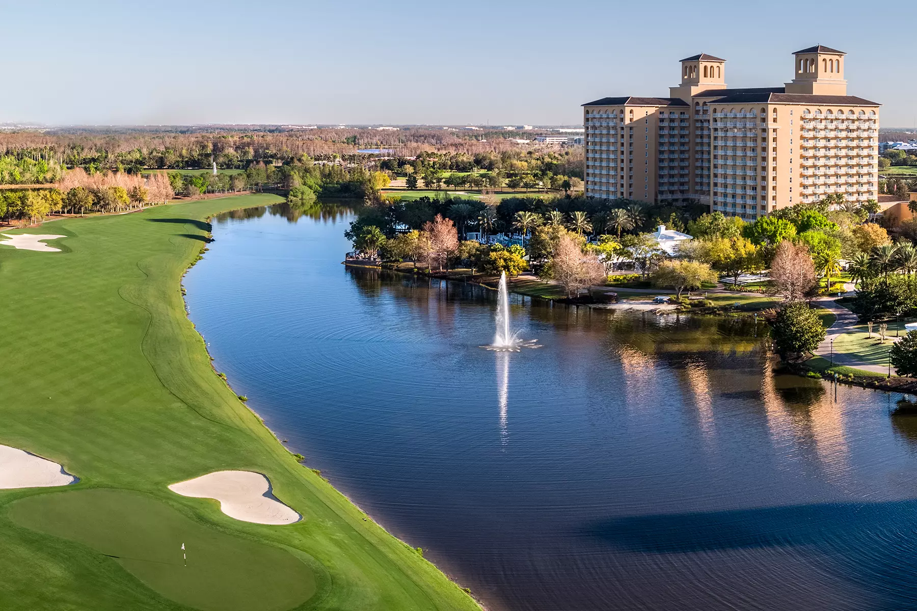 Golfiväljak Ritz-Carltoni golfiklubis, Orlando Grande Lakes