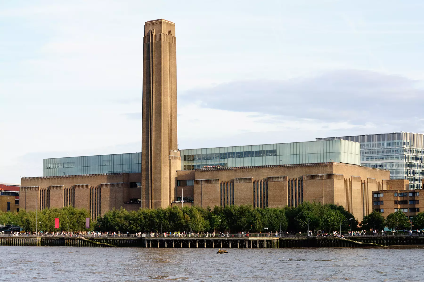 Bela vista da Tate Modern, Londres, Inglaterra