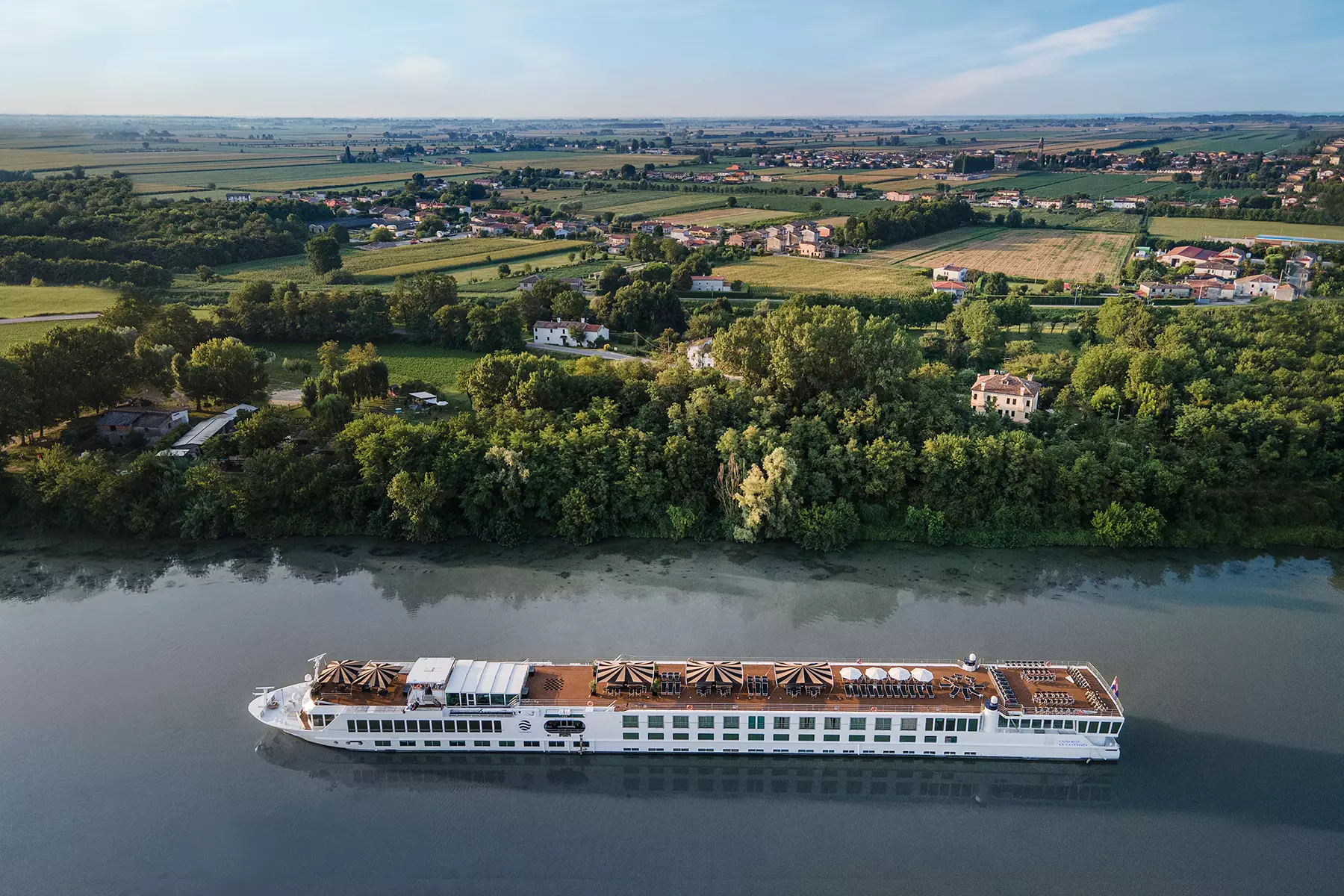 S.S La Veneziaren aireko ikuspegia