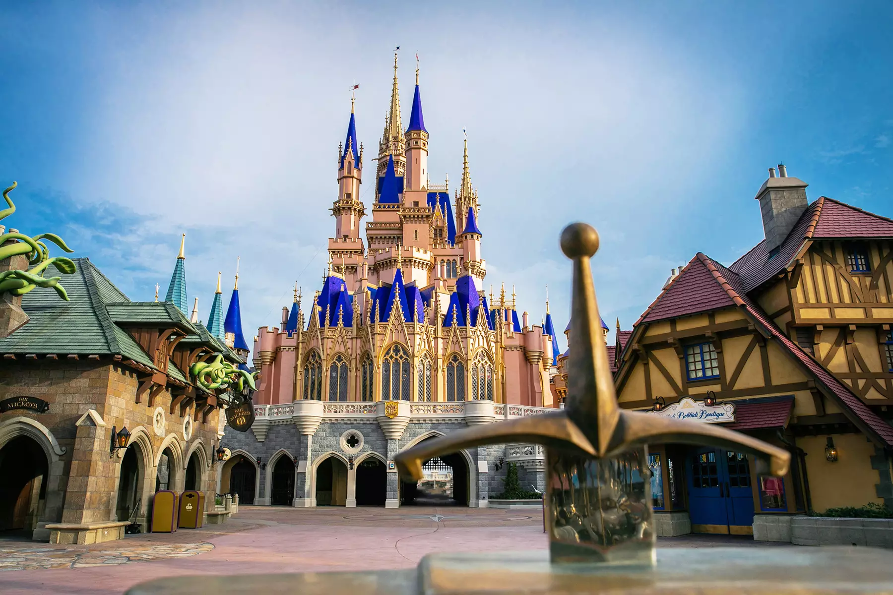 Cinderella Castle i Magic Kingdom Park på Walt Disney World Resort i Lake Buena Vista, Fla.