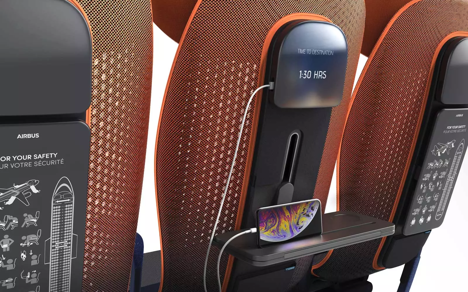 LAYER Concept Seat Design за Airbus