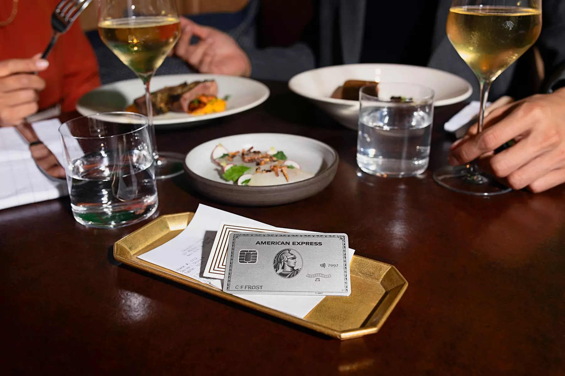 Makan dengan kad American Express Platinum