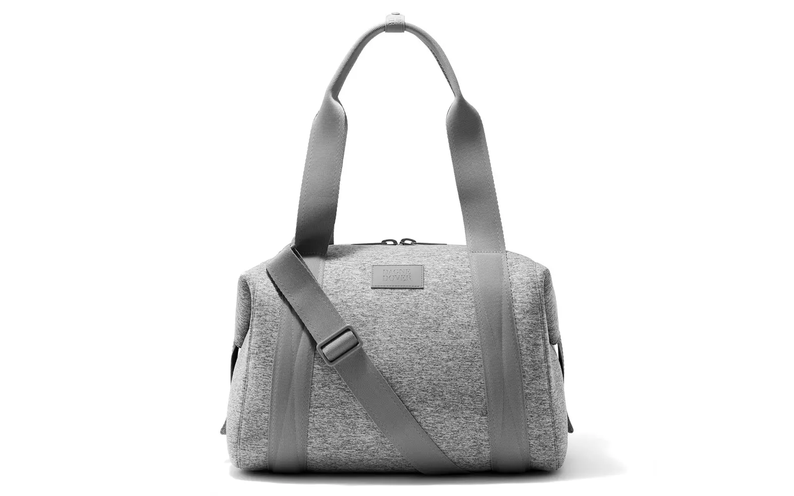 Gray Neoprene Duffel Bag
