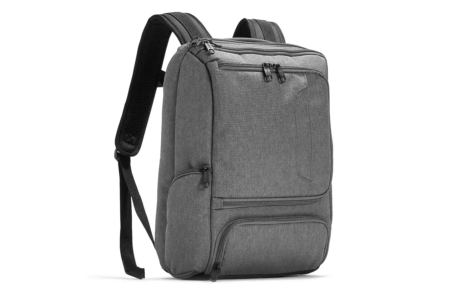 Gray Slim Laptop Backpack