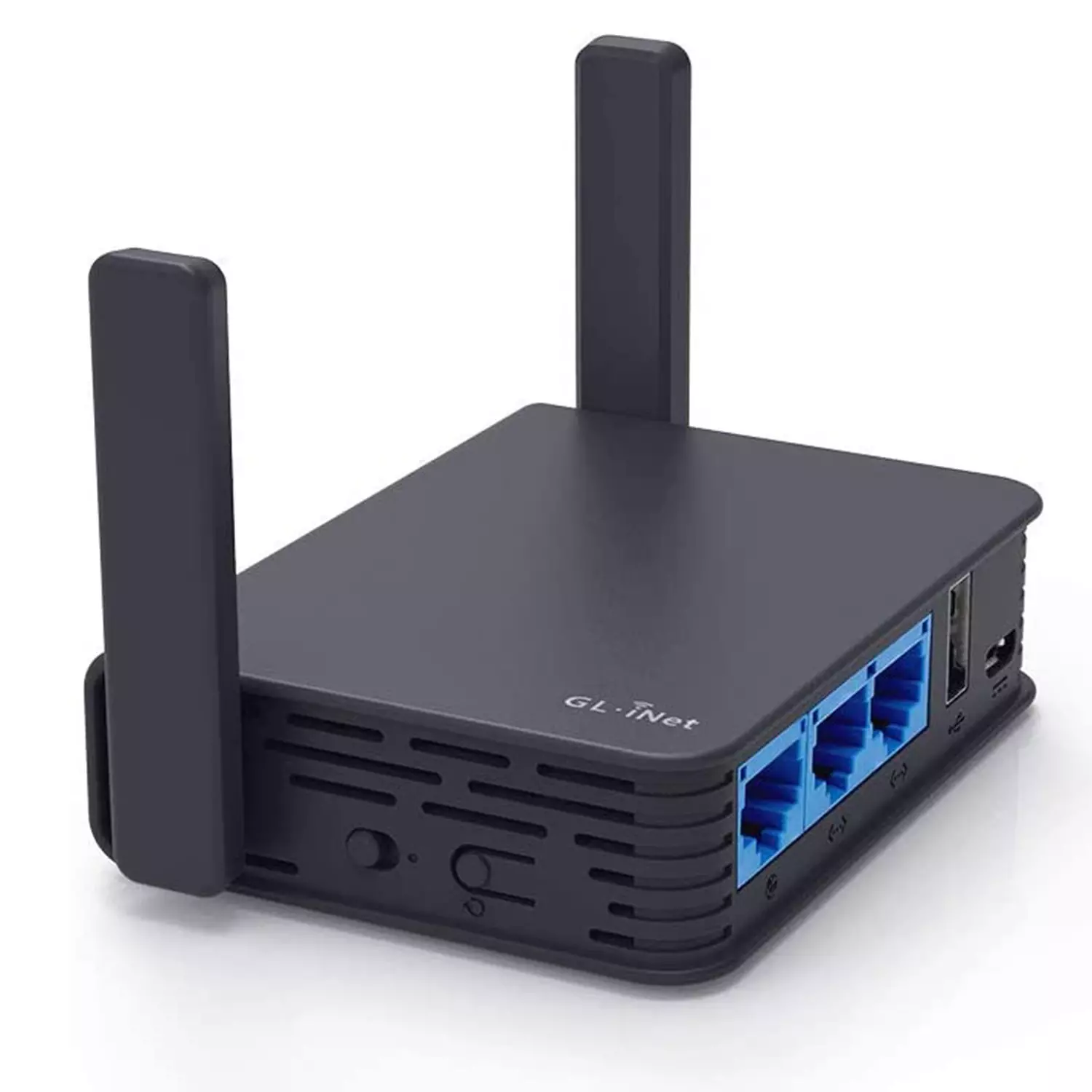 GL.iNet GL-AR750S-Ext (Slate) Gigabit Travel AC VPN maršrutētājs