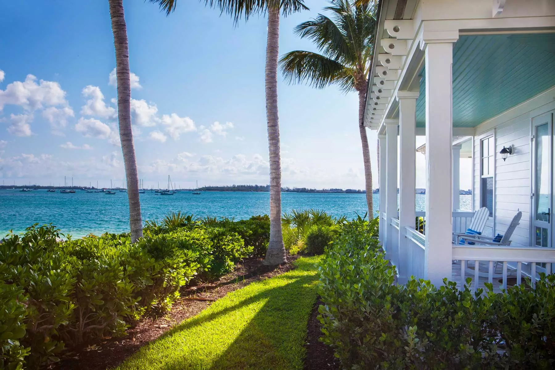 Ydersiden af et sommerhus ved Sunset Key Cottages, kåret som et af de bedste feriesteder i USA