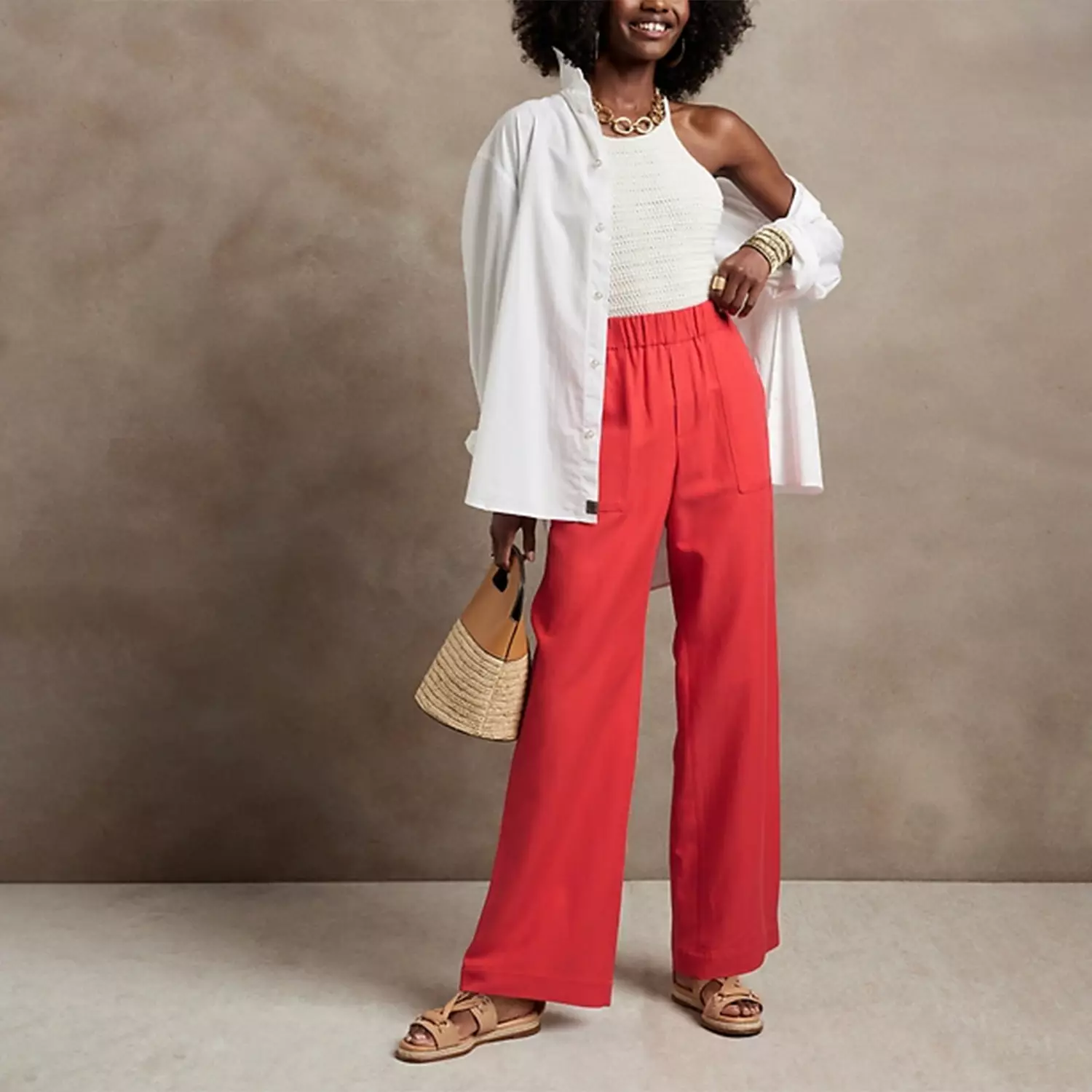 Wide-Leg Pant