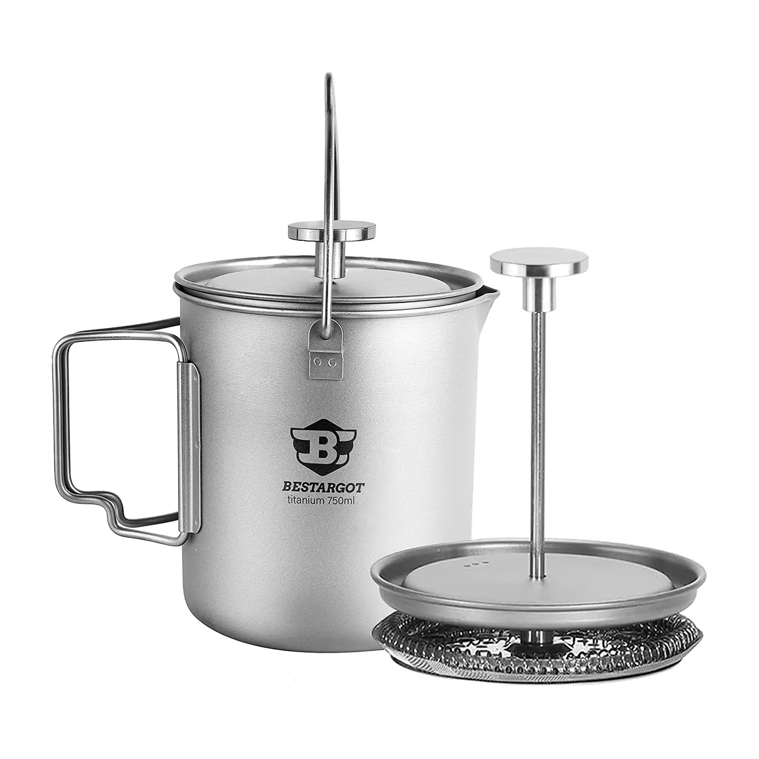 Bestargot Camping Titanium French Press