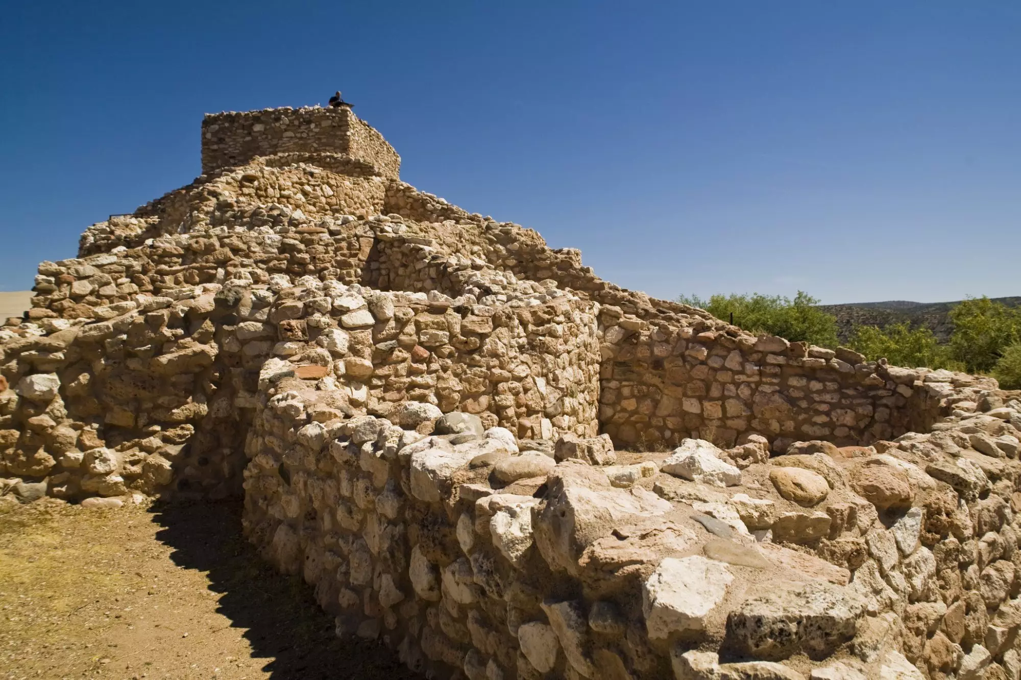 نصب Tuzigoot الوطني في ولاية أريزونا