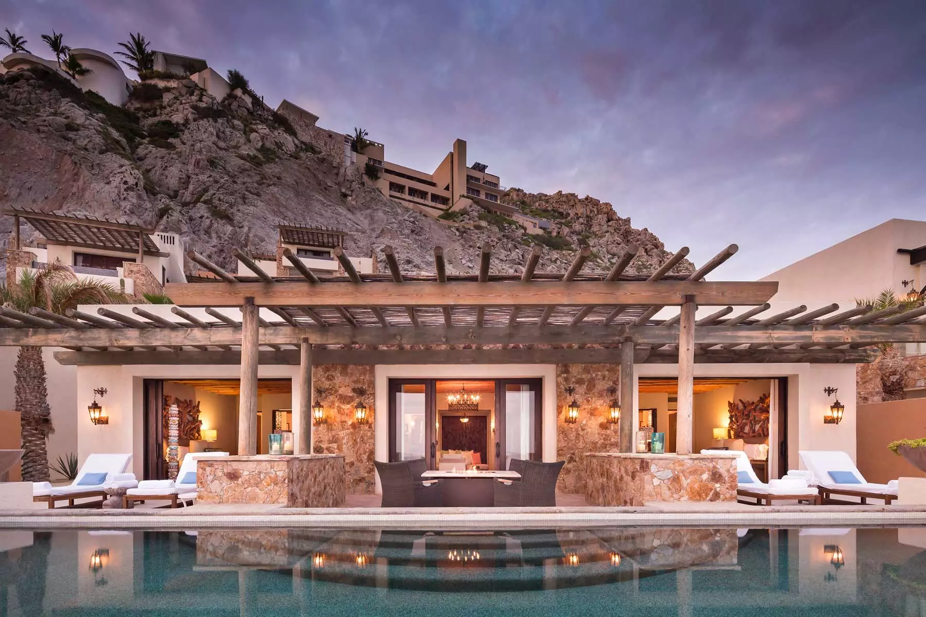 Ceantar linn snámha príobháideach Waldorf Astoria Los Cabos Pedregal