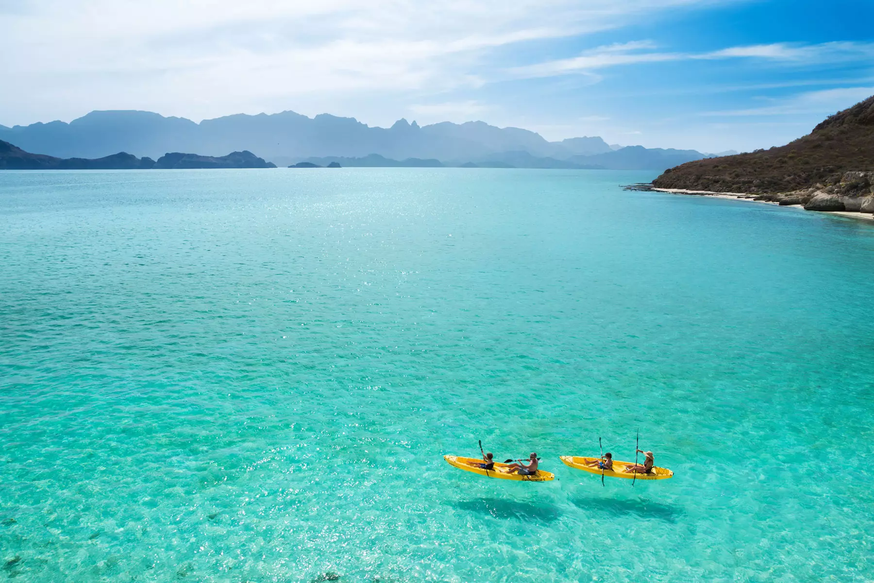 Danzante Bay Resort s krištáľovo čistou modrou vodou