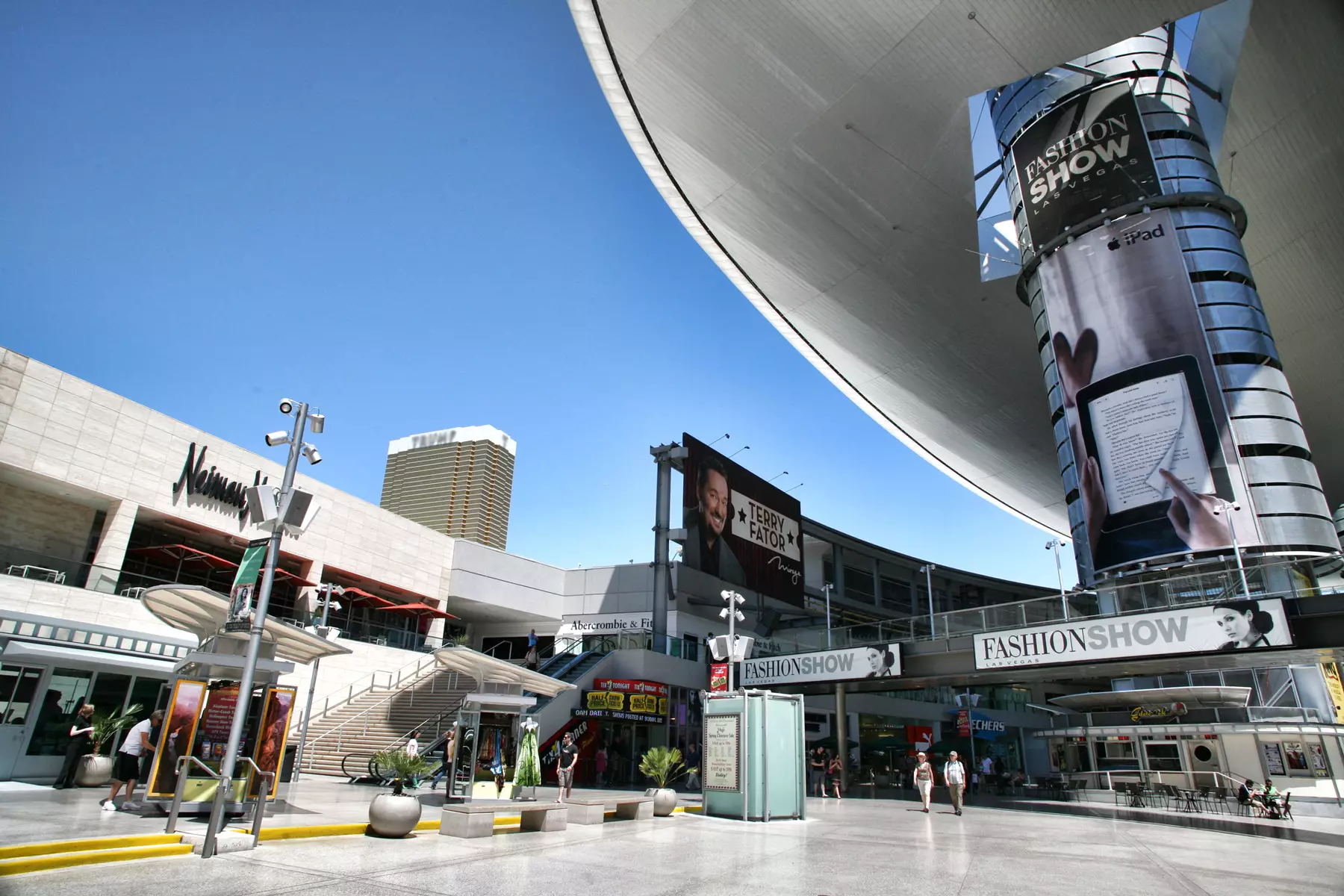 Entrance saka Fashion Show Mall, Las Vegas