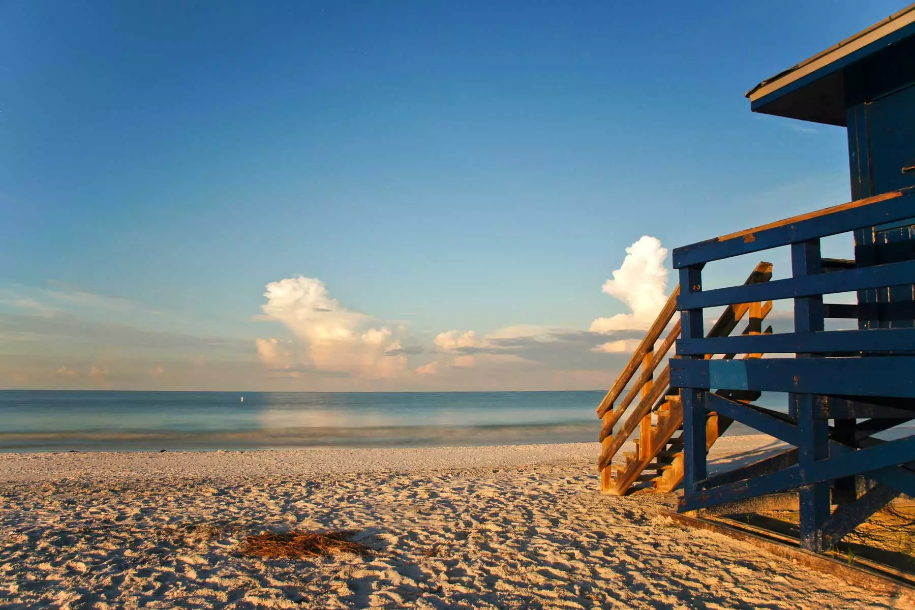 Gyönyörű Siesta Key Beach Dél-Floridában