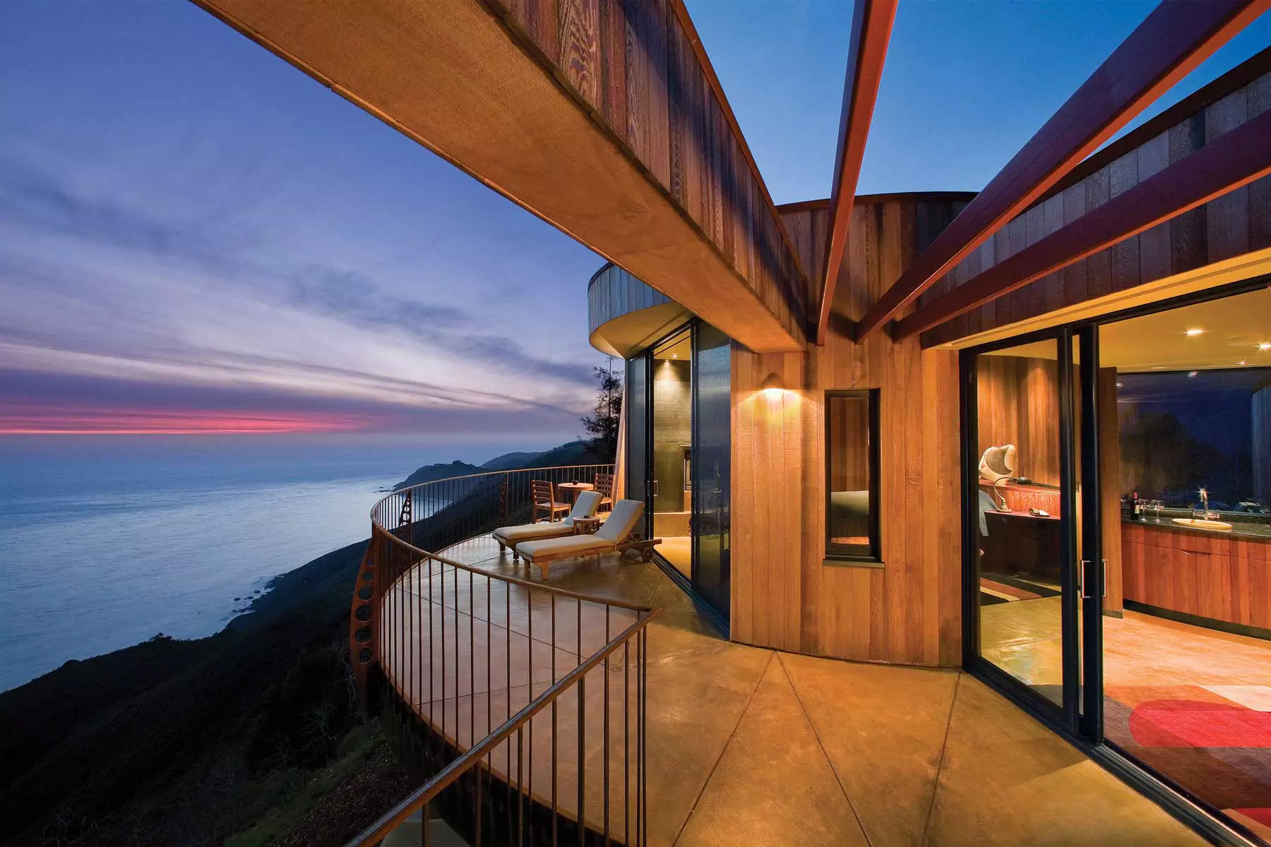 Post Ranch Inn, Big Sur, Kalifornja