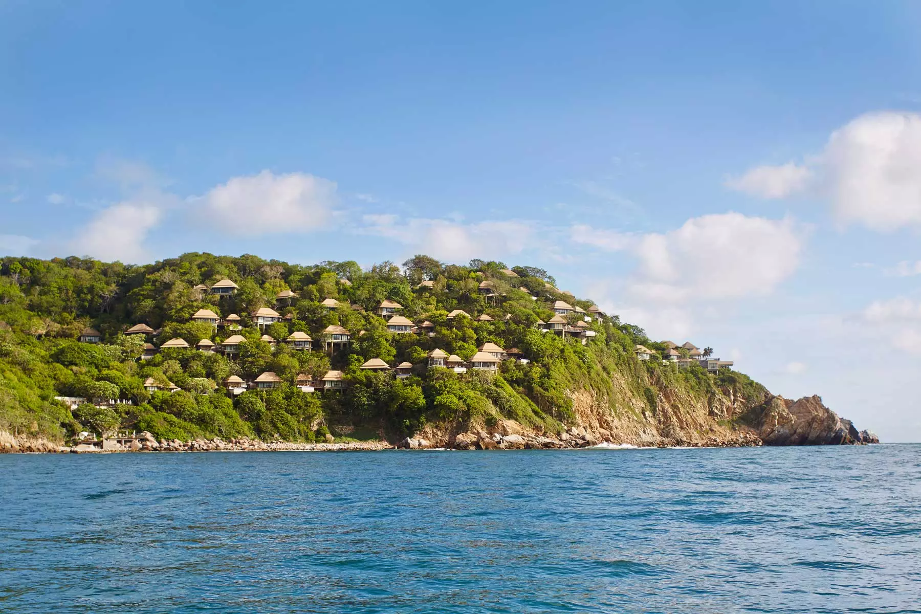 Banyan Tree Cabo Marquesin huvilat, äänestettiin yhdeksi maailman parhaista hotelleista