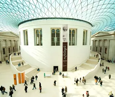 attrazione turistica europea British Museum di Londra, Regno Unito