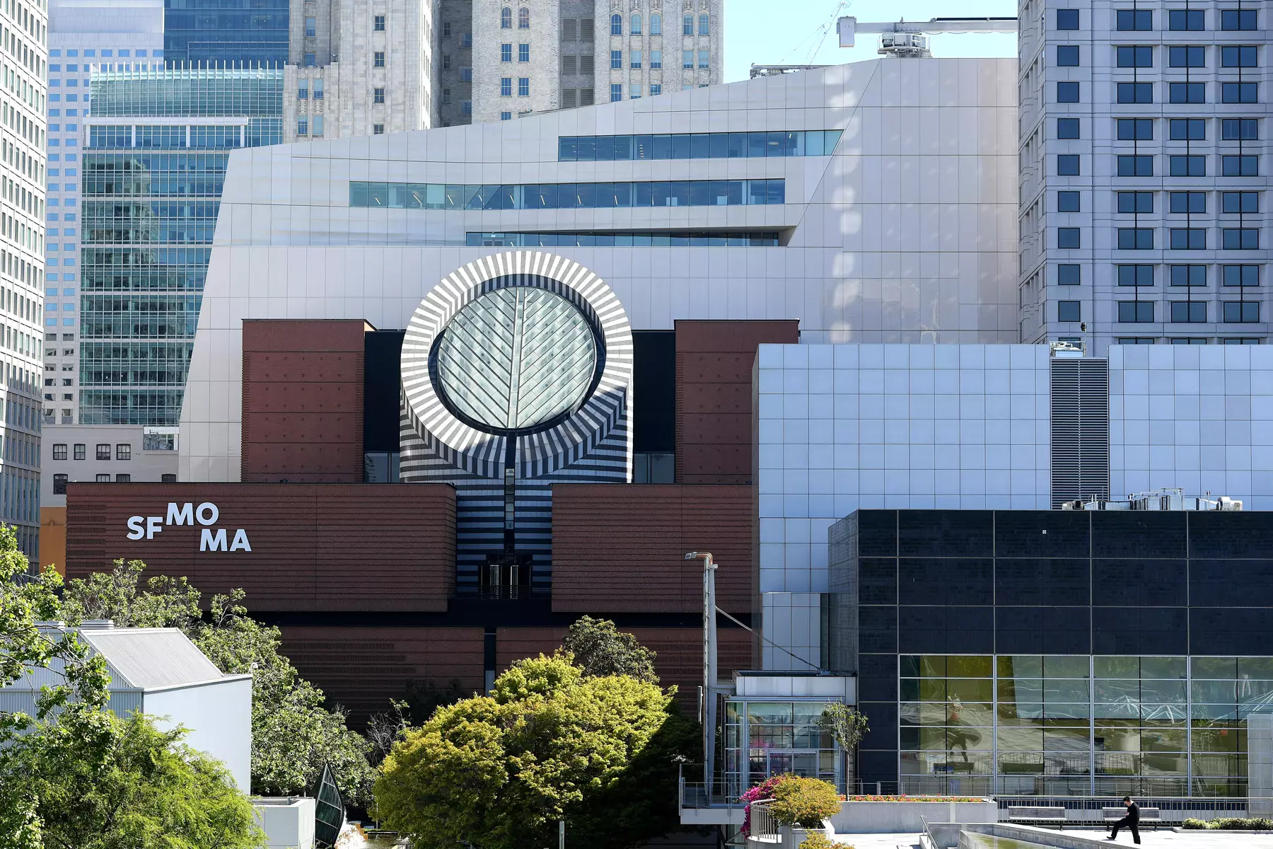 San Francisco Museum of Modern Art exteriör av byggnaden