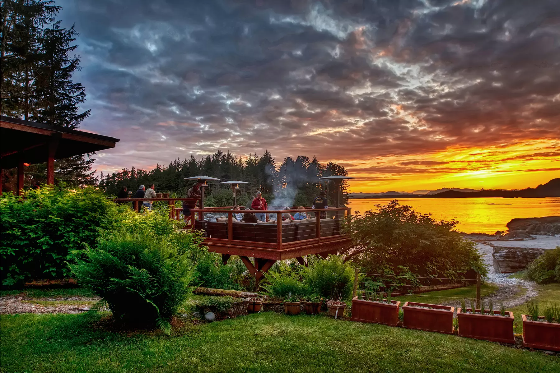 Ikibanza no kureba kuri Talon Lodge