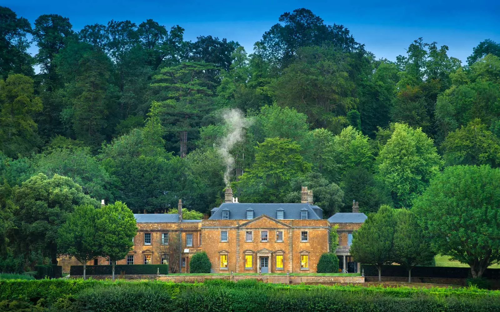 Der Molch in Somerset, Großbritannien