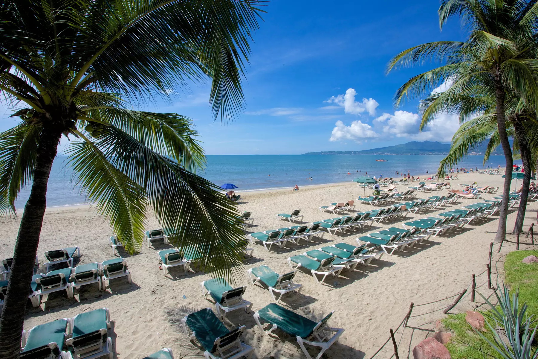 Scena di spiaggia, Nuevo Vallarta, Nayarit, Messico, America del Nord