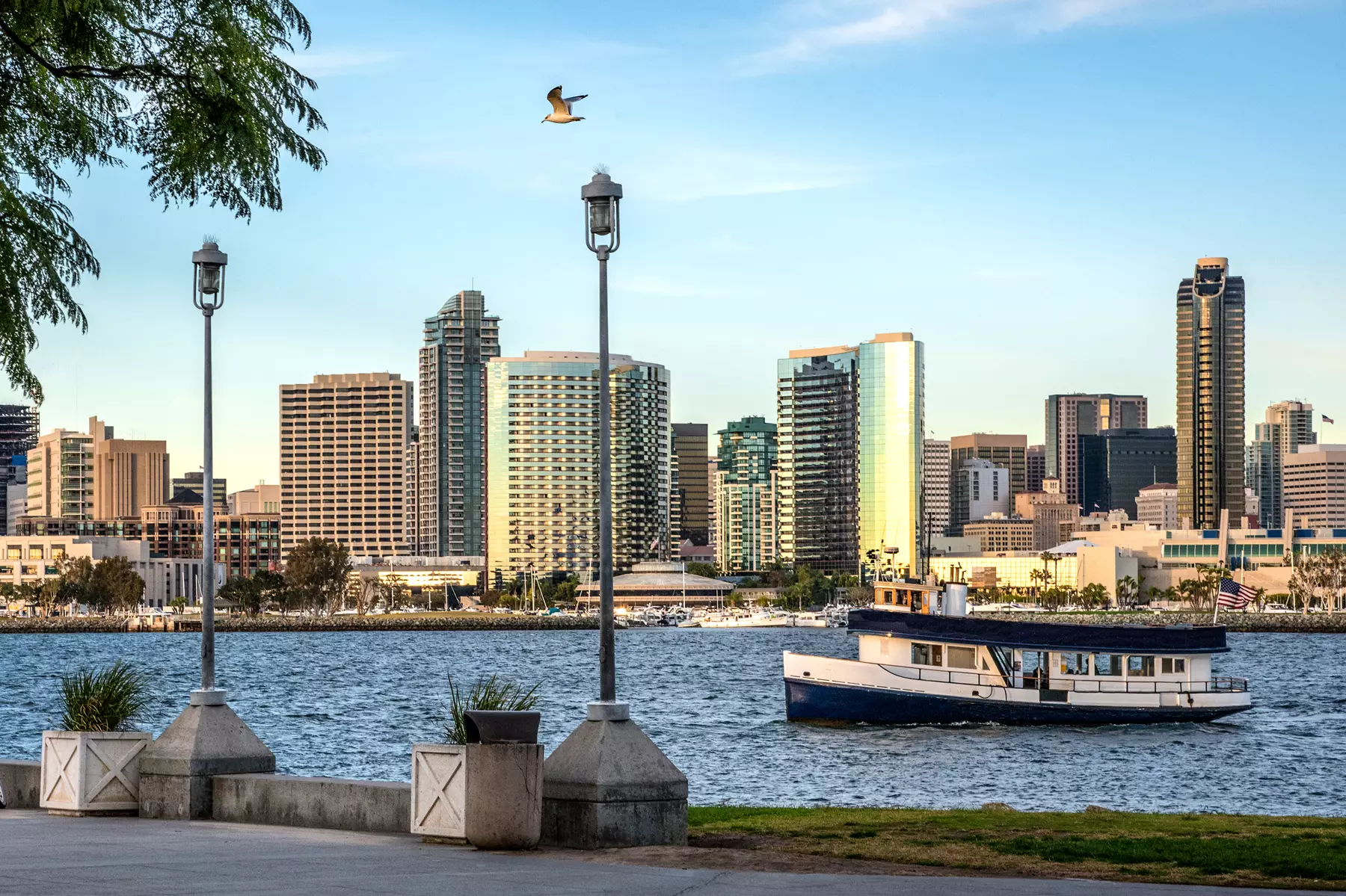 Coronado Ferry Landing walkway