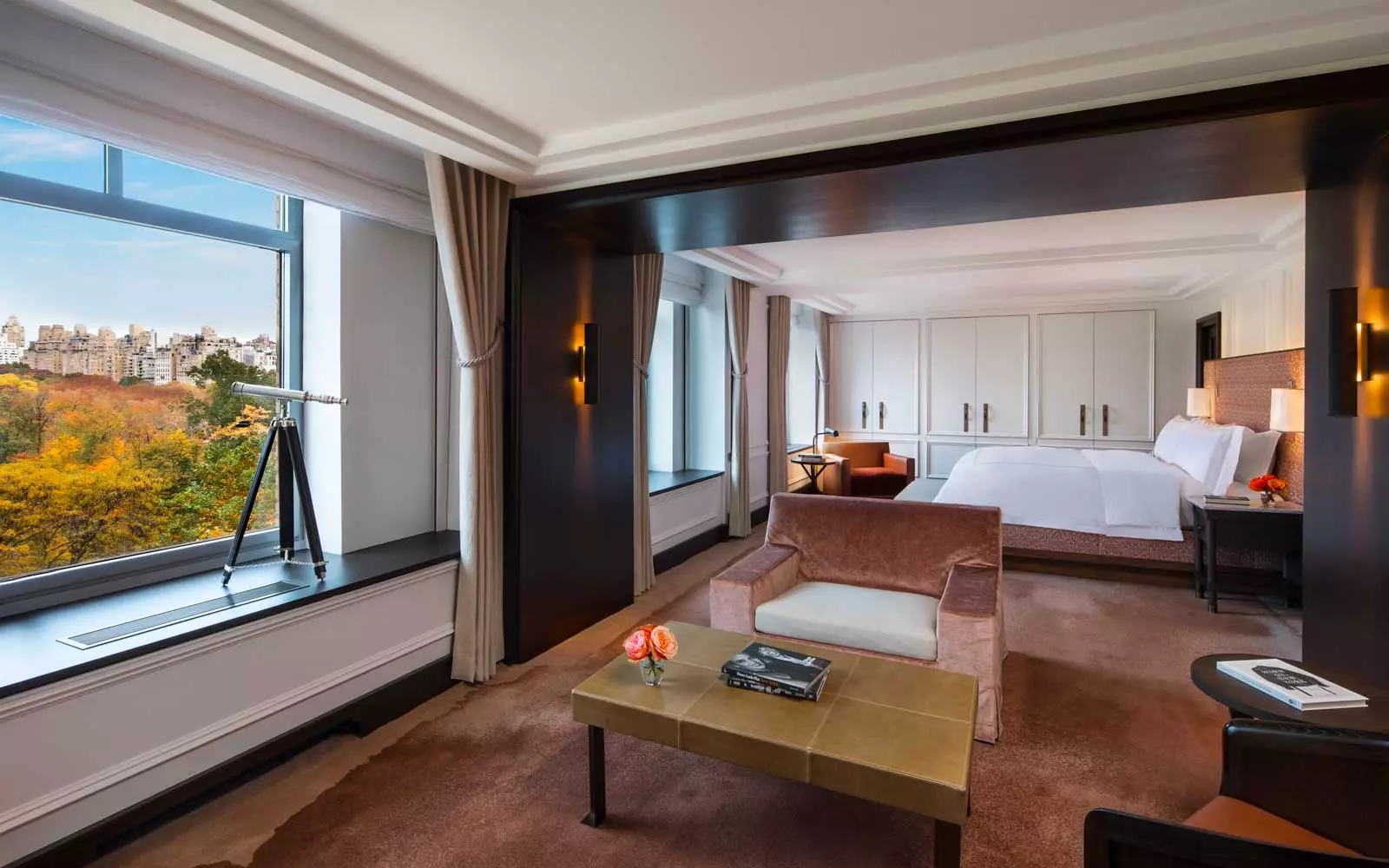 Blick von einem Zimmer im Ritz-Carlton New York, Central Park