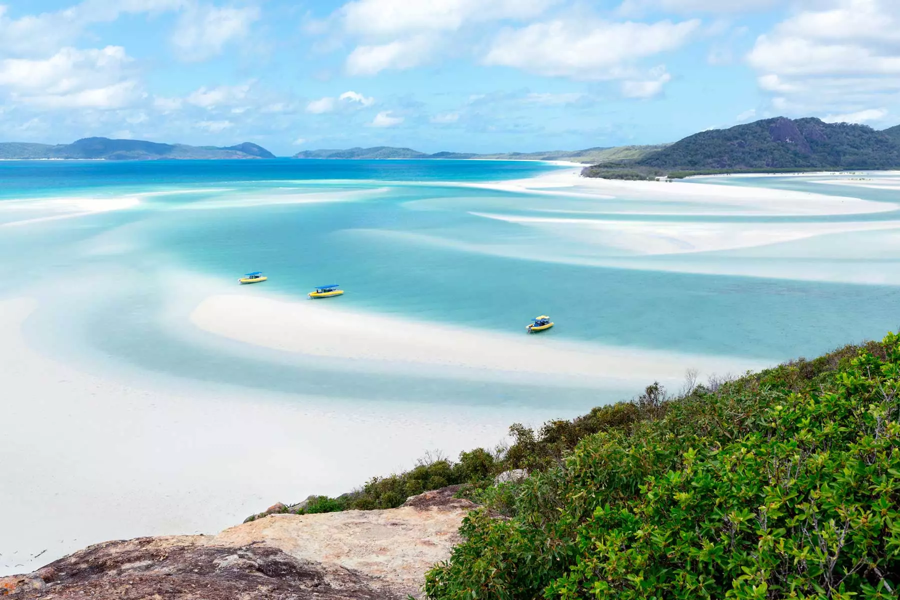 Whitehaven hondartza, Whitsunday uhartea, Australia