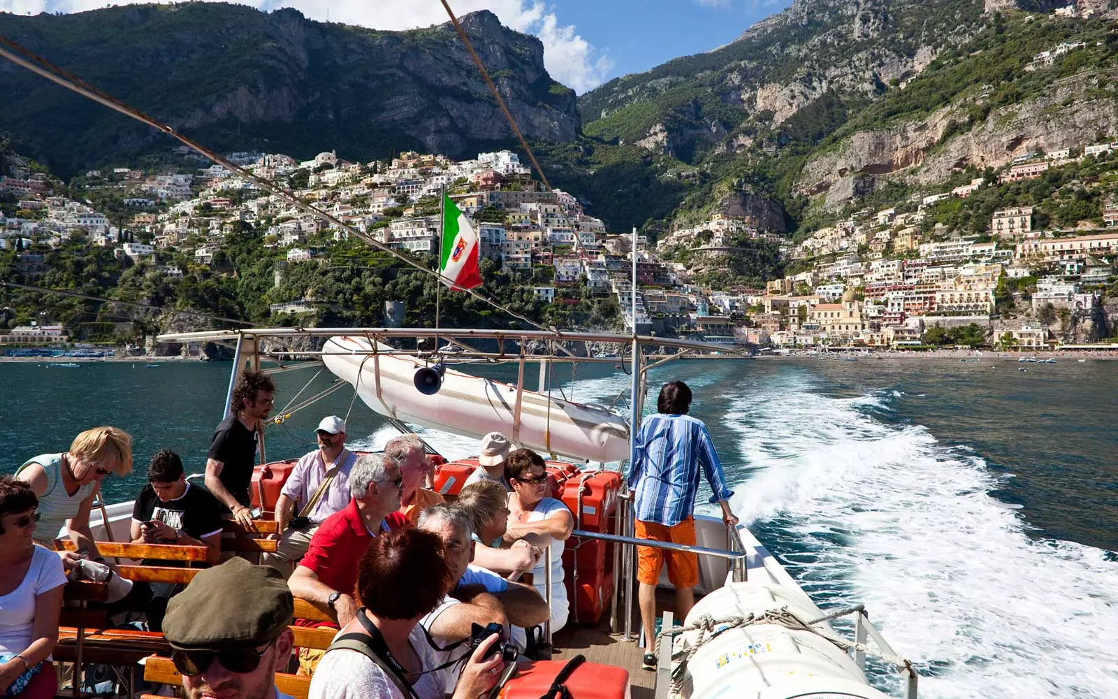 Feribotul, Positano, Italia