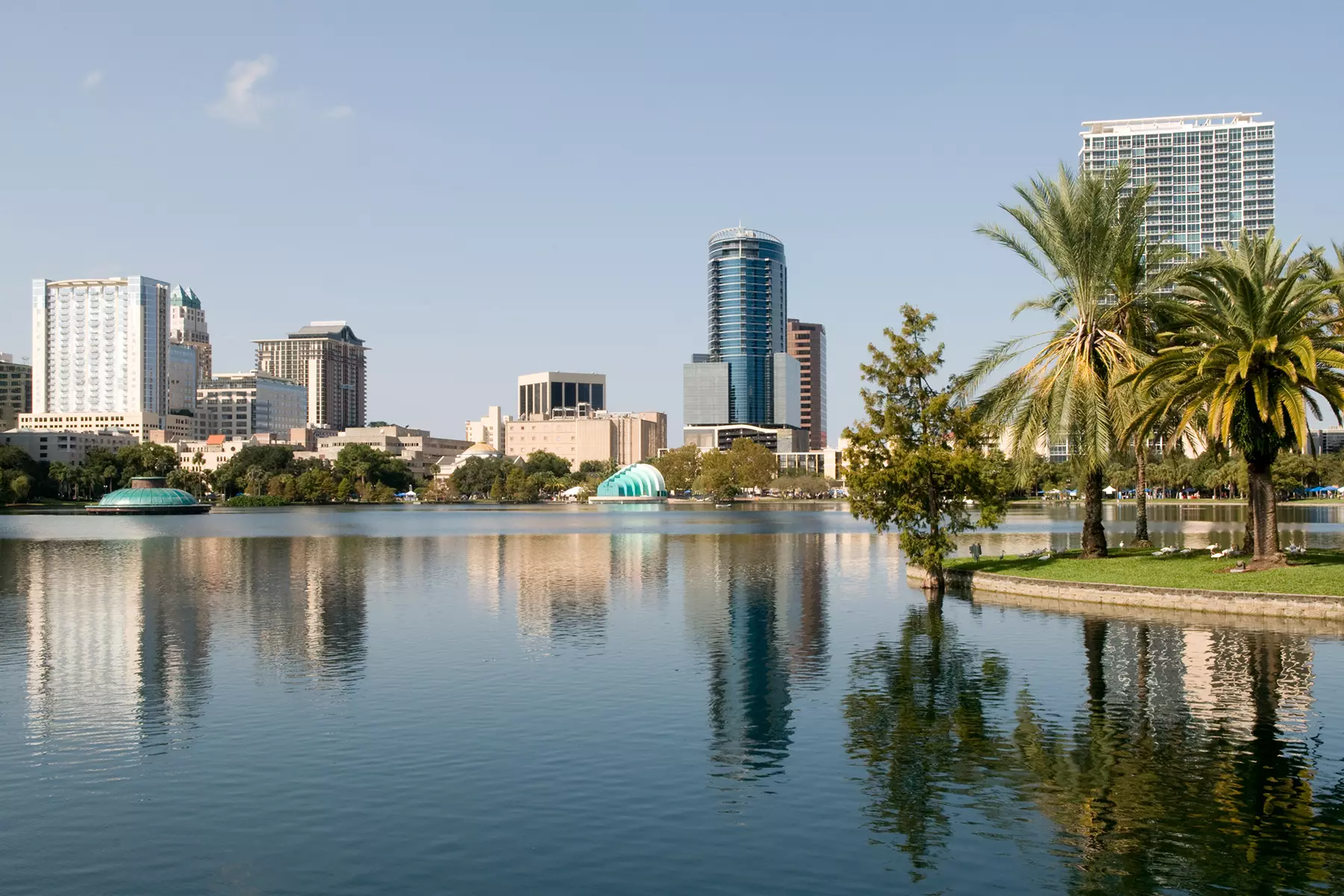 Die Innenstadt von Orlando Florida