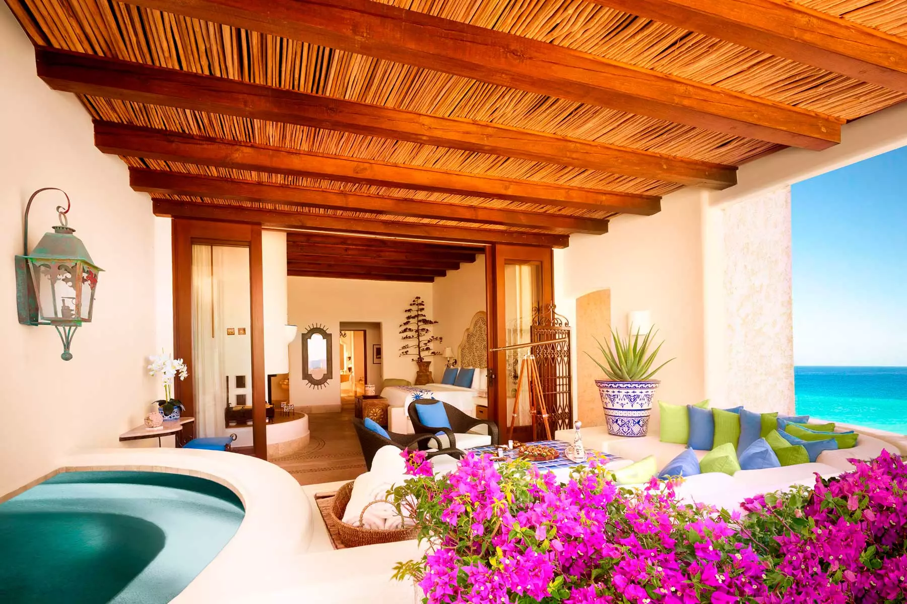 Las Ventanas al Paraíso, A Rosewood Resort, suite avec bain à remous et vue sur l'océan