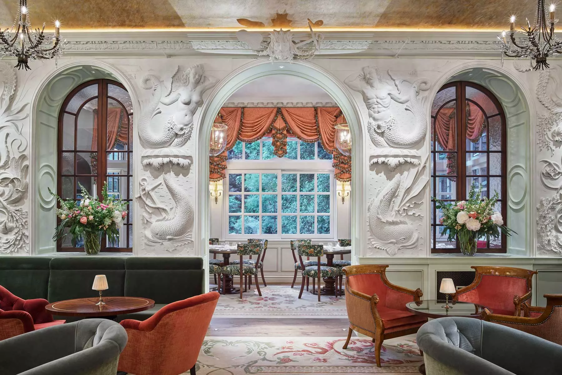 Bar në hotelin The Goring, i votuar si një nga hotelet më të mirë në botë