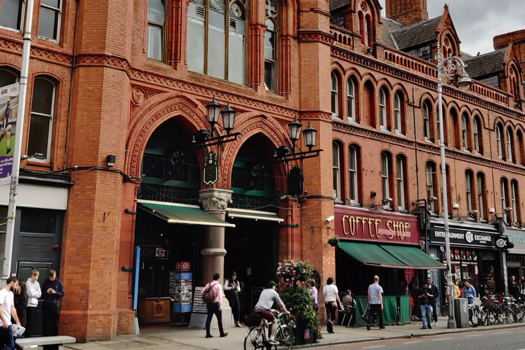 George's Street Arcade'in dışı