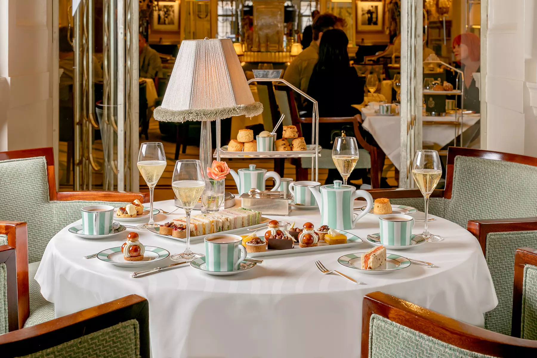 Té de la tarde en Claridge's