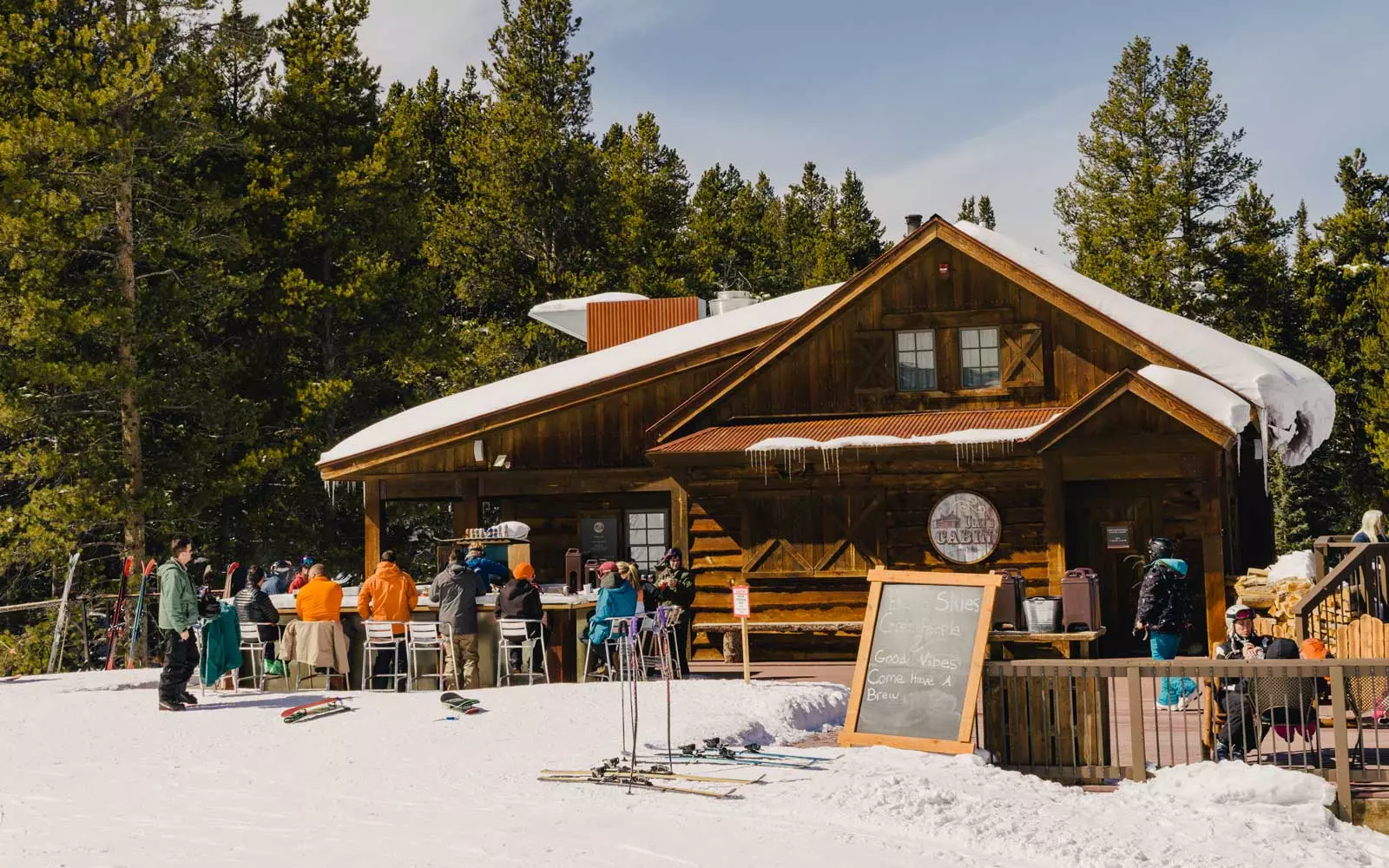 Uleysi kajut Crested Butte'is