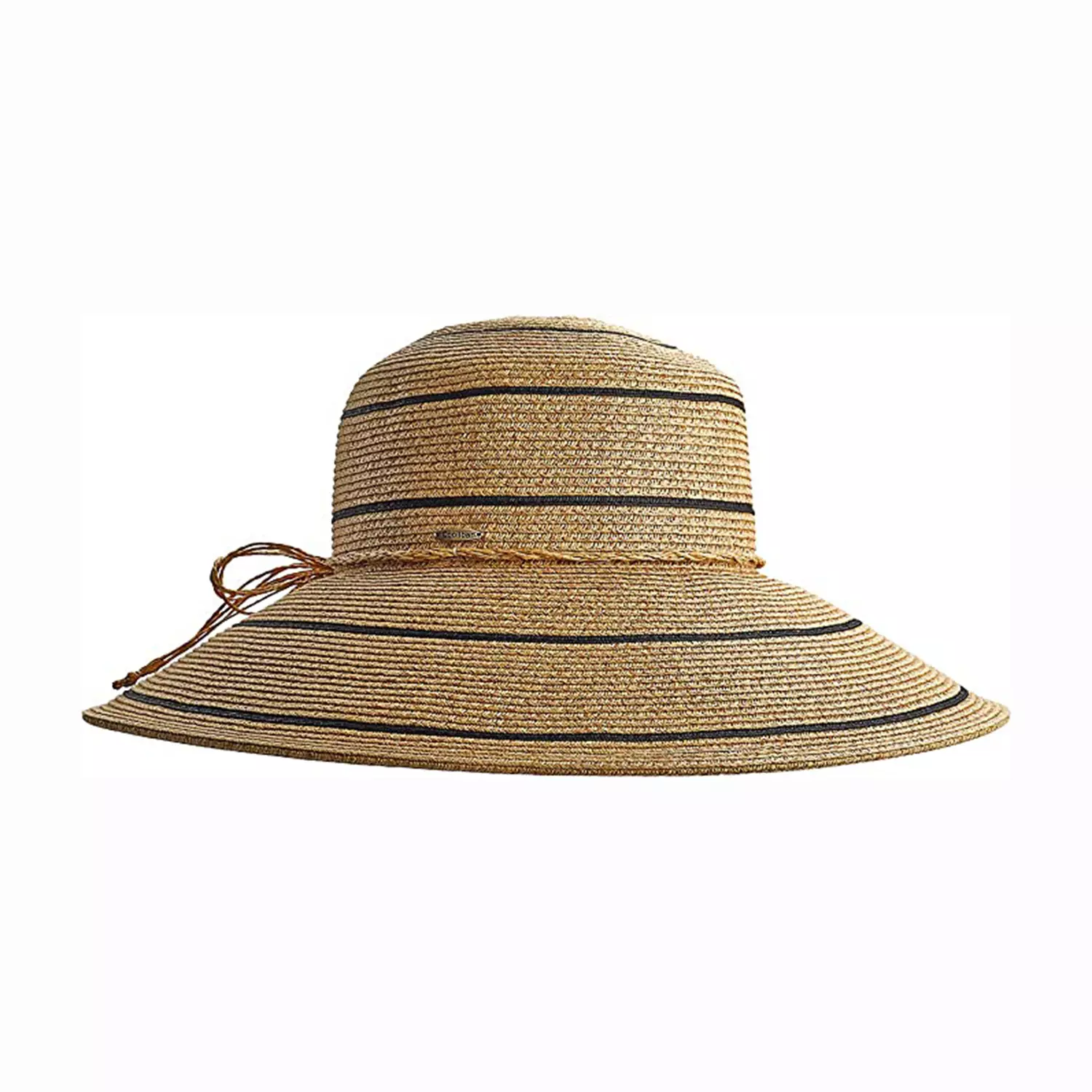 Coolibar UPF 50+ Дамска плажна шапка с широки периферии Aubrey - слънцезащитна