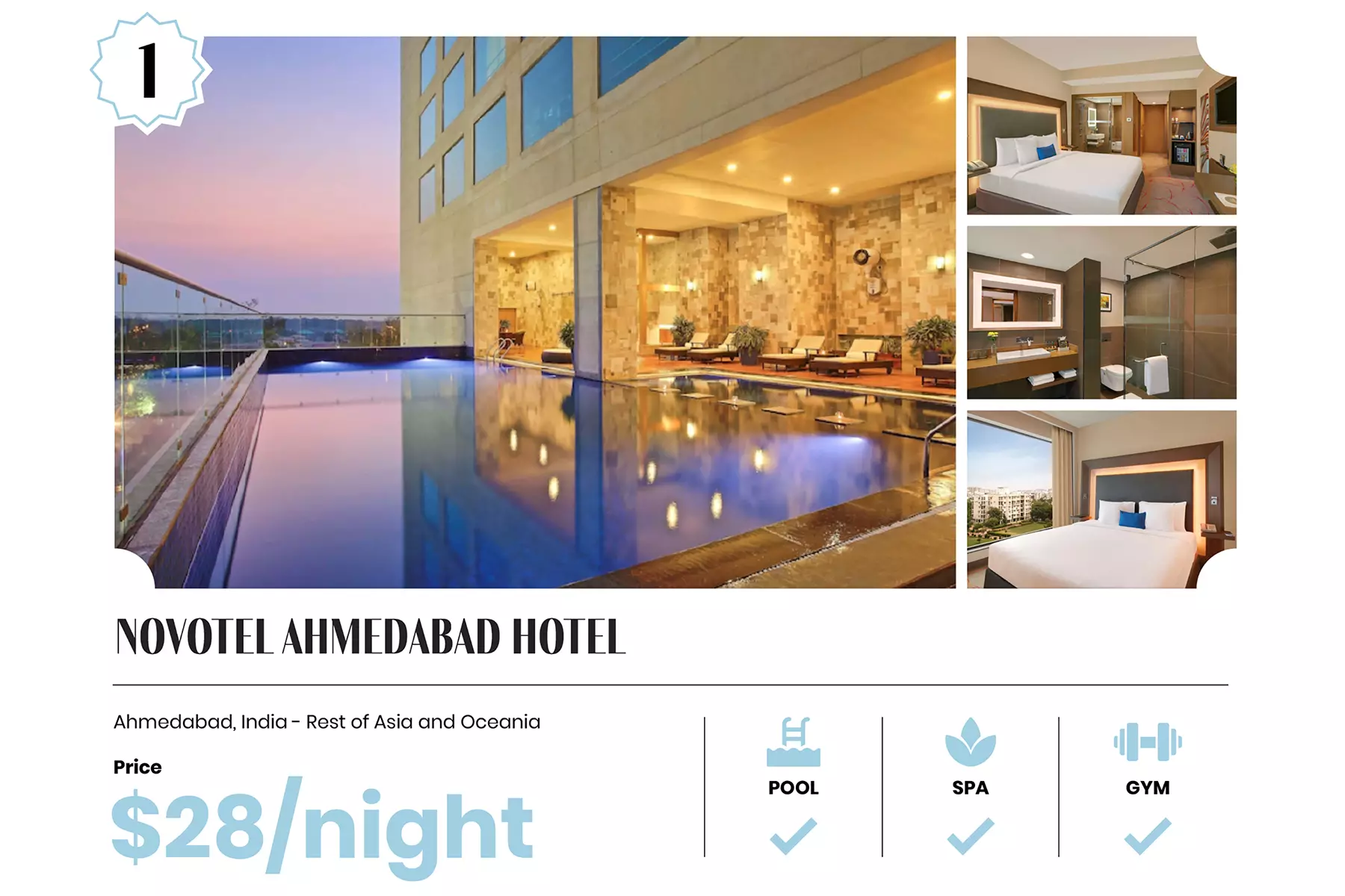 Novotel Ahmedabad Hotel l-irħas lukanda 5 stilel fid-dinja