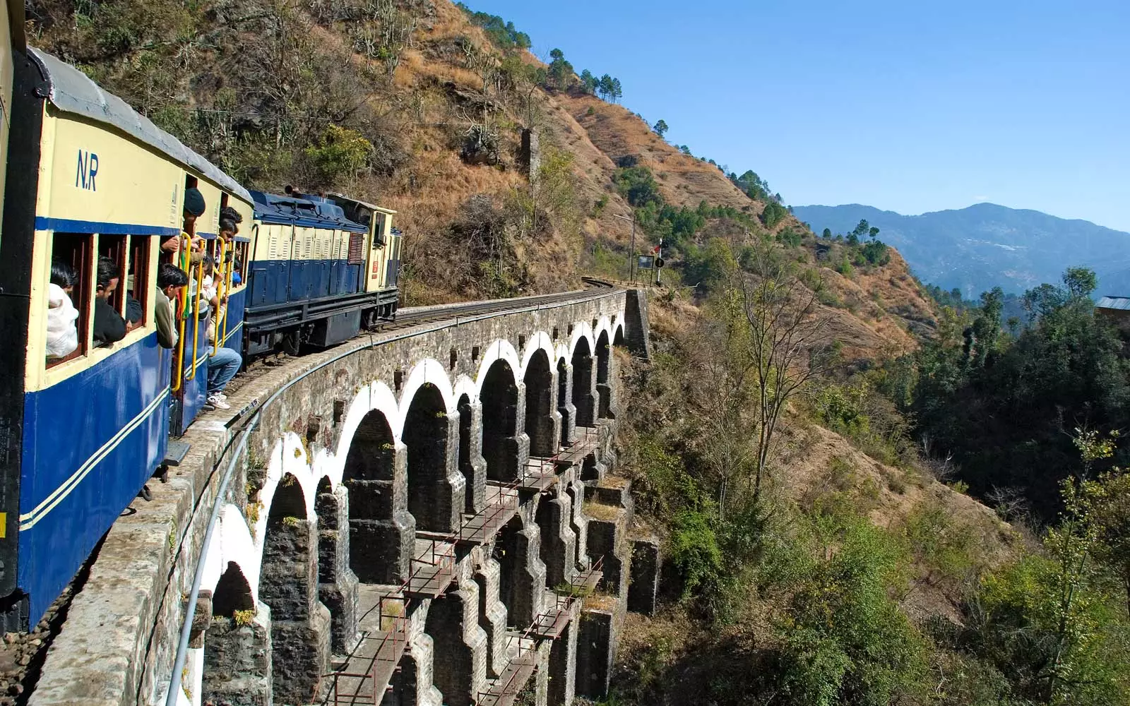 India Himachal Pradash - Kalka-Shimla smalspoortrein