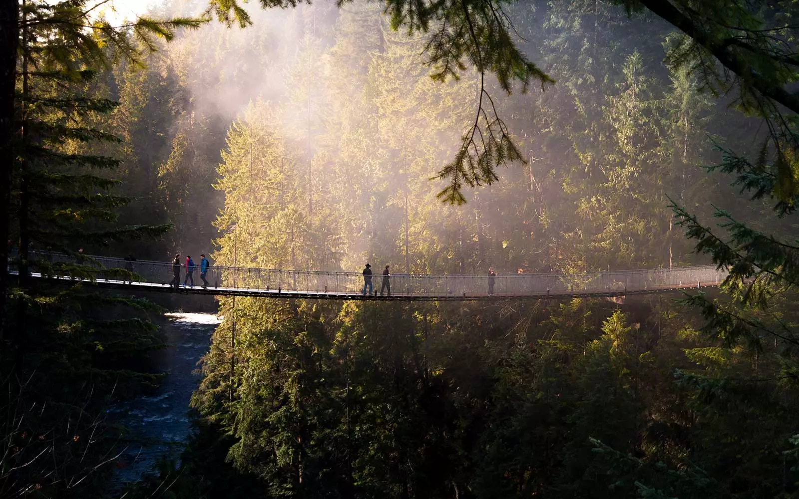 Visutý most Capilano, Vancouver, Kanada