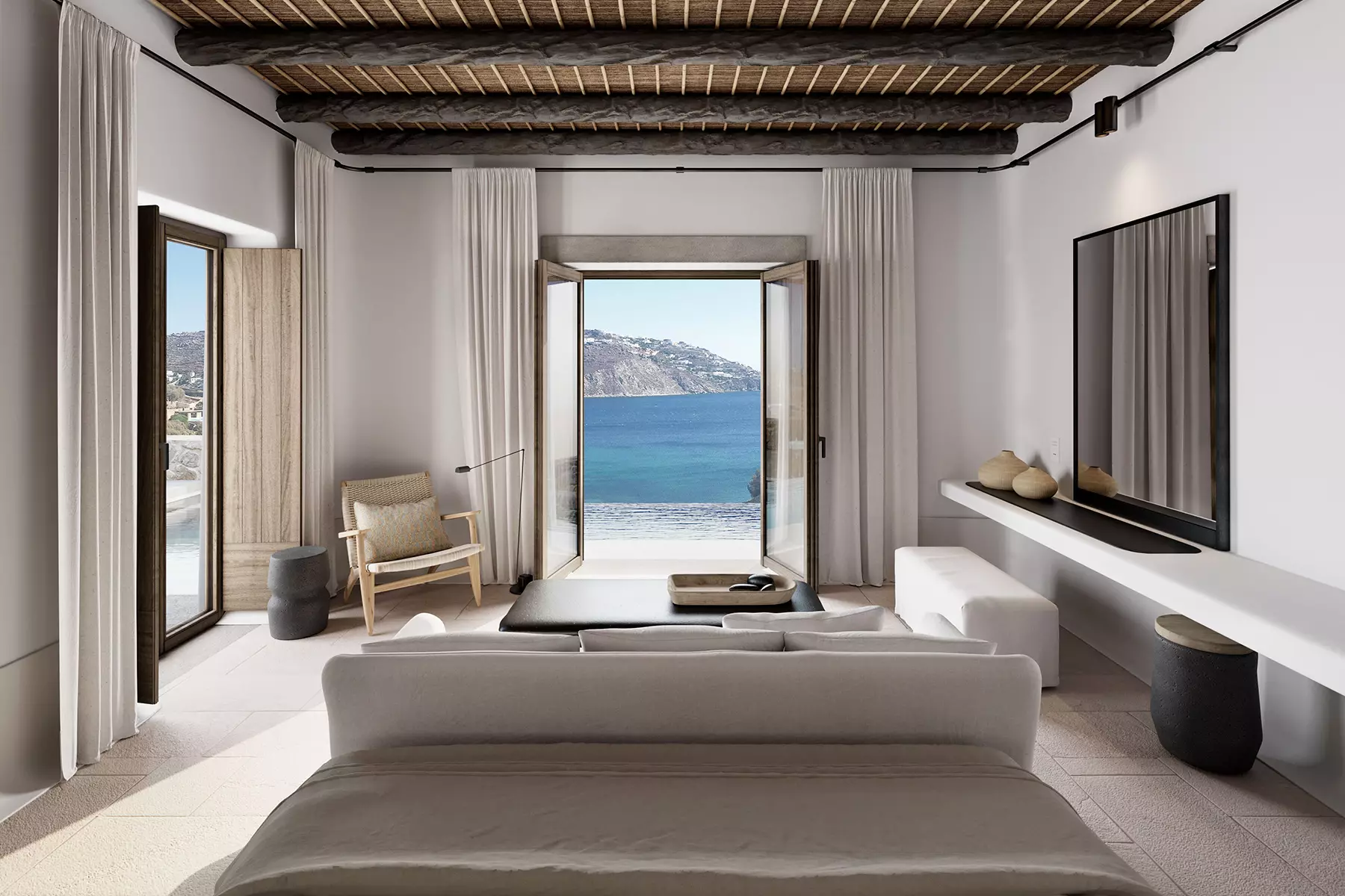 Kalesma Mykonos suite interjers