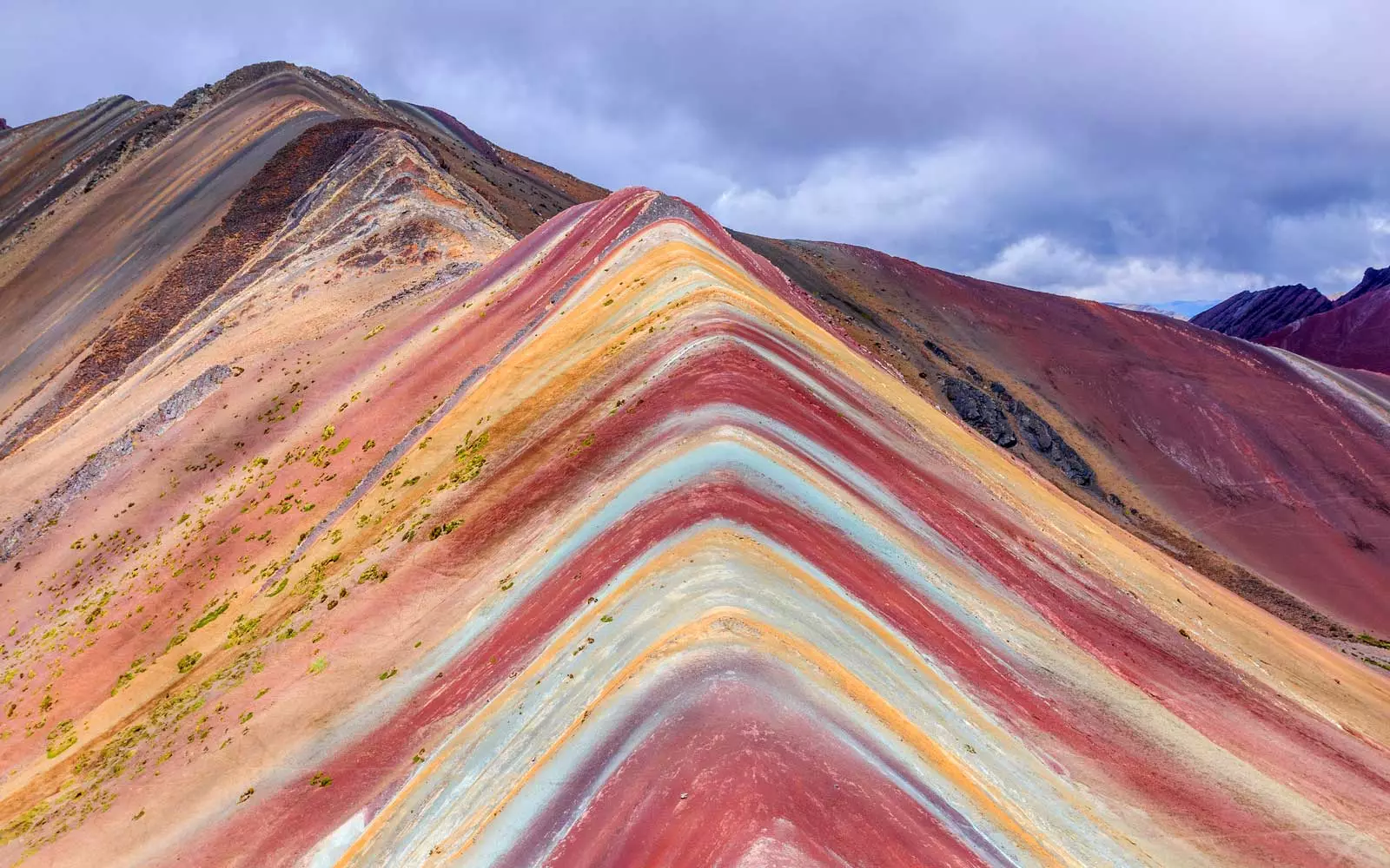 Vinicunca、またはMontañade Siete Colores、クスコ、ペルー