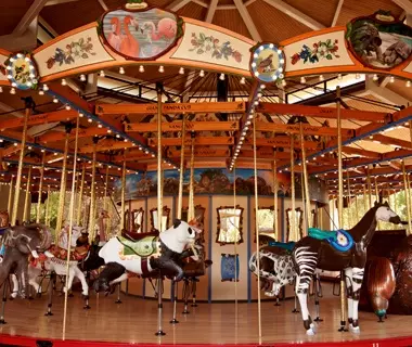 Tom Mankiewicz Conservation Carousel, Los Angeles