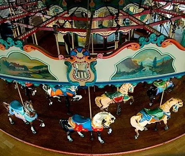 Santa Monica Pier Carousel, CA